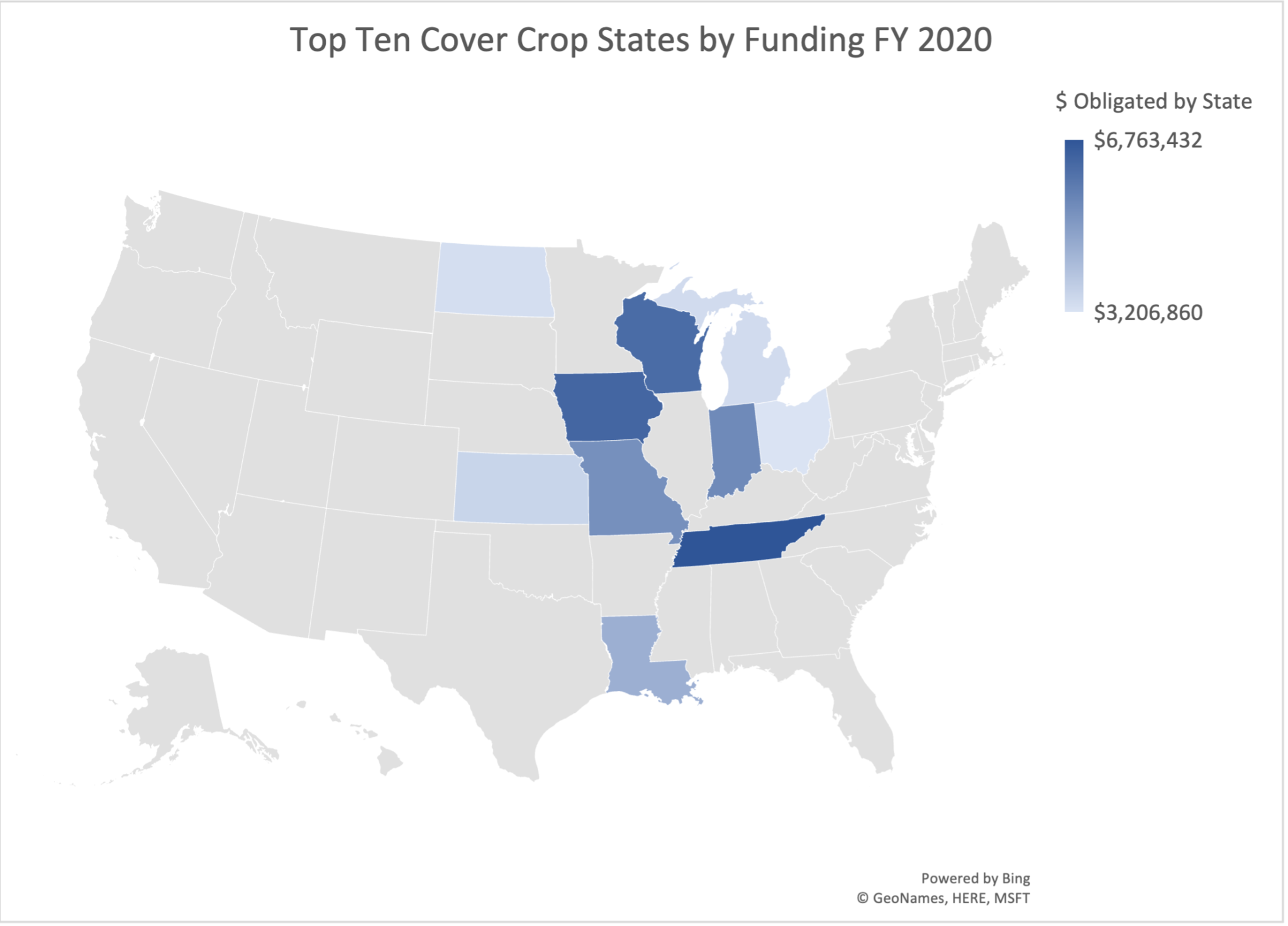 Cover Crops and CAFOs: EQIP in FY 2019 and FY 2020 - National ...