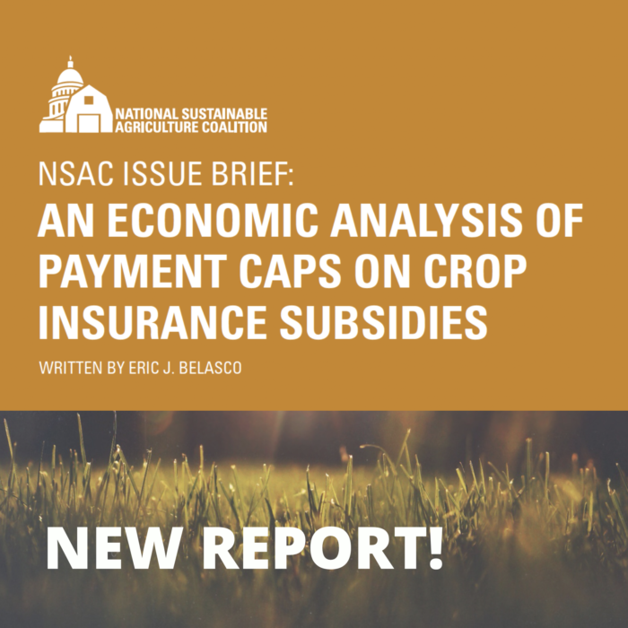 Release: Updated NSAC Report Illustrates Minimal Impact of Crop ...